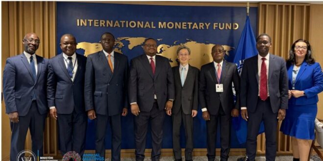 DRC Finance Minister Doudou Fwamba Strengthens IMF Partnership to ...