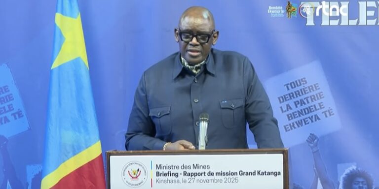 Minister Watum Reports on Mining Sector Reforms in Greater Katanga ...