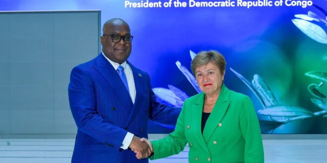 President Tshisekedi and IMF Chief Discuss Reforms and Economic ...